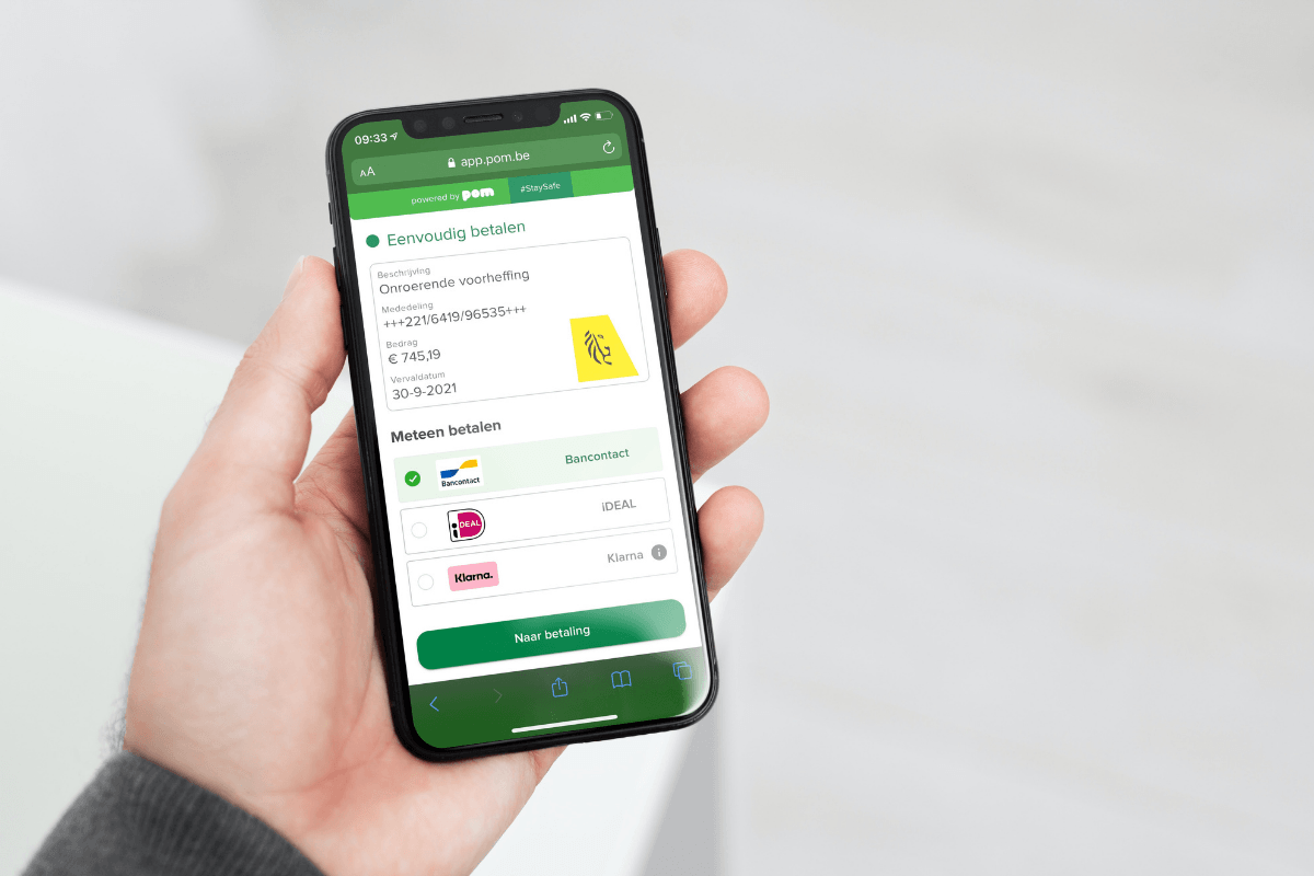 POM QR-code moet belasting betalen vergemakkelijken - Made in