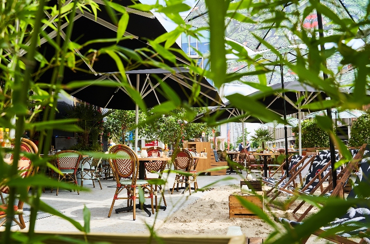 Restaurant en cocktailbar The Dirty Rabbit heeft XXL-terras - Made in