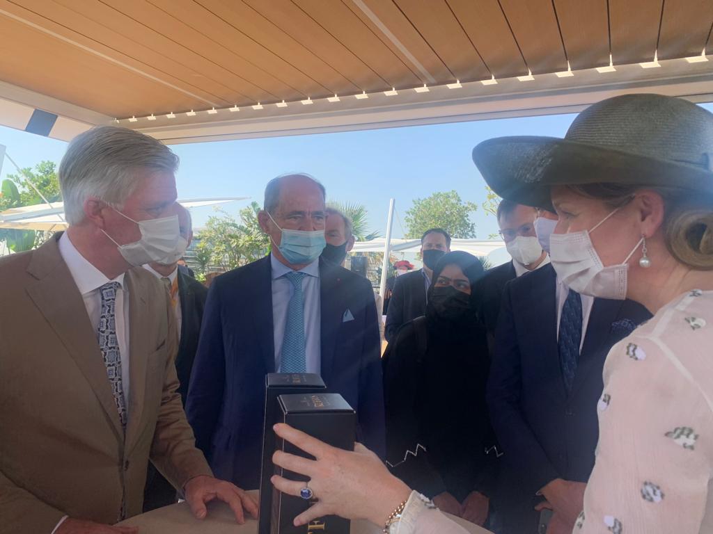 Paul Renson ontvangt koninklijk bezoek in Dubai - Made in