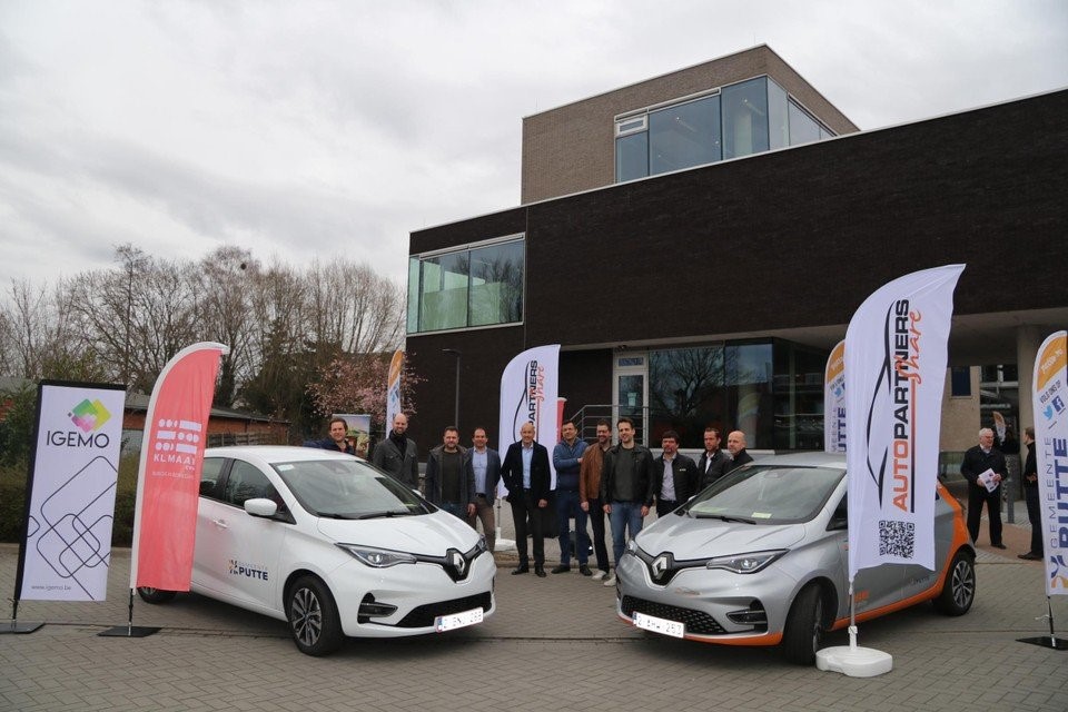 Autopartners voorziet eerste elektrische deelwagens in Putte - Made in