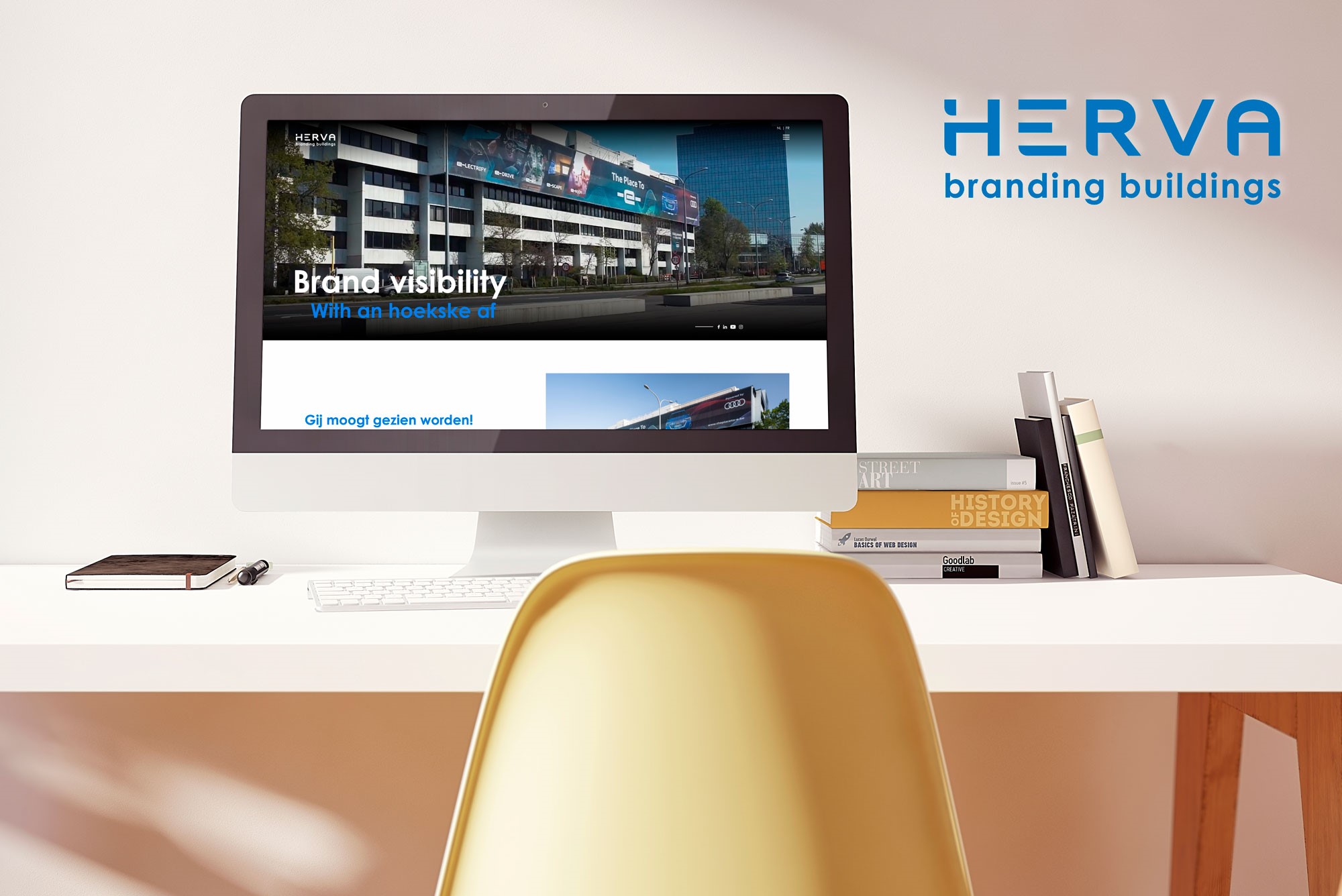Herva viert 56ste verjaardag met nieuwe huisstijl en website - Made in