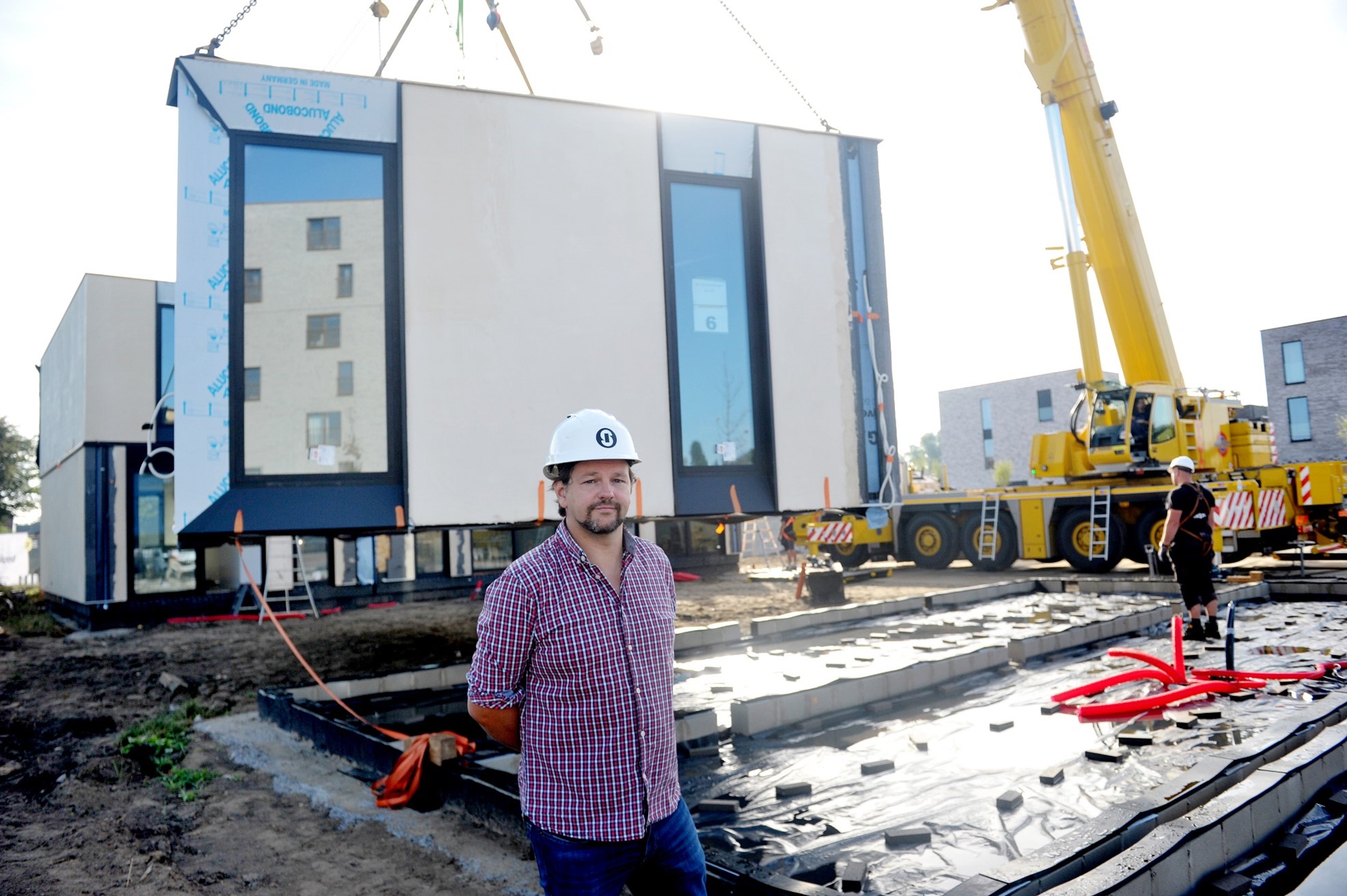 Skilpod bouwt woonbuurt in amper vier dagen - Made in