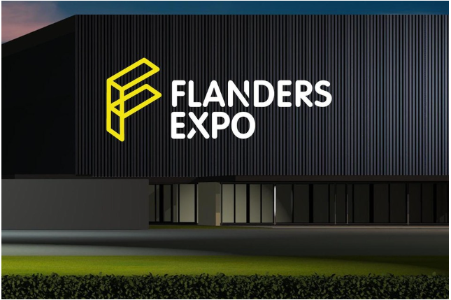 Nieuwe gevel, logo en evenementenpark voor Flanders Expo: “We willen ...