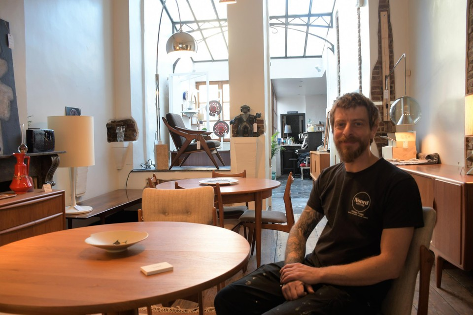 Geert opent eigen vintagewinkel: “Het begon allemaal met de aankoop van ...