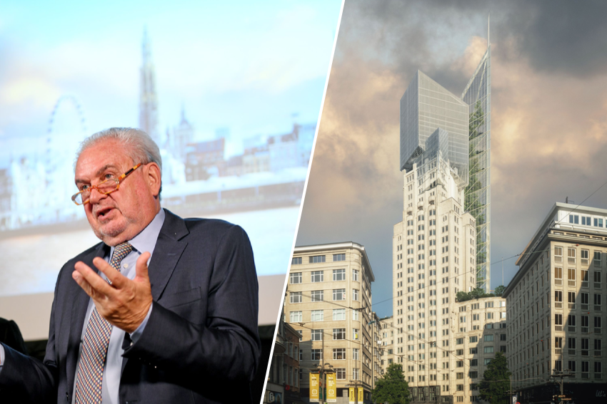 Ondernemer Fernand Huts maakt plannen Boerentoren bekend: "We kiezen ...