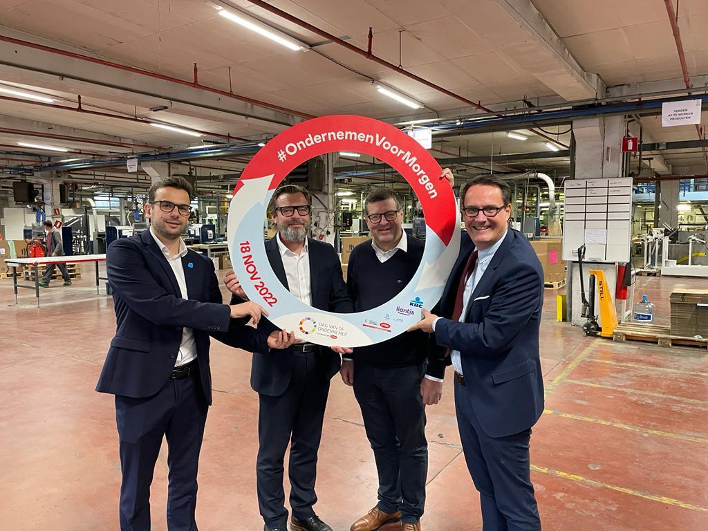 Danny Van Assche trapt Dag van de Ondernemer af bij The Compost Bag ...