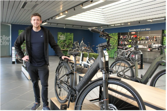 Hello Vélo nestelt zich bij Liers Auto Center - Made in