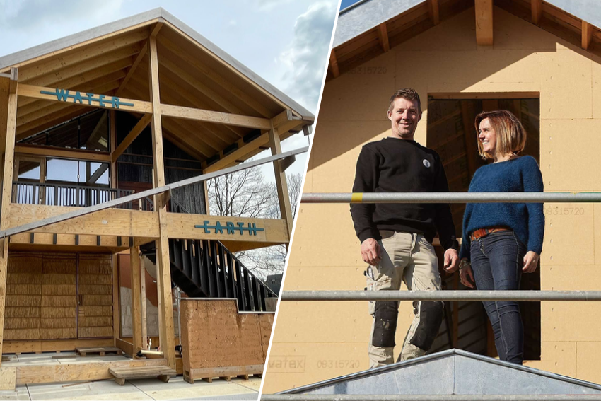 Houtbouwer uit Lier bouwt biohuis op Kamp C in Westerlo - Made in