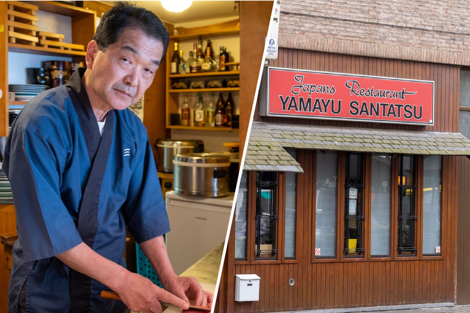 Bekende Japanse chef die al 36 jaar kookt op de Ossenmarkt gaat met pensioen: “Wat een ...