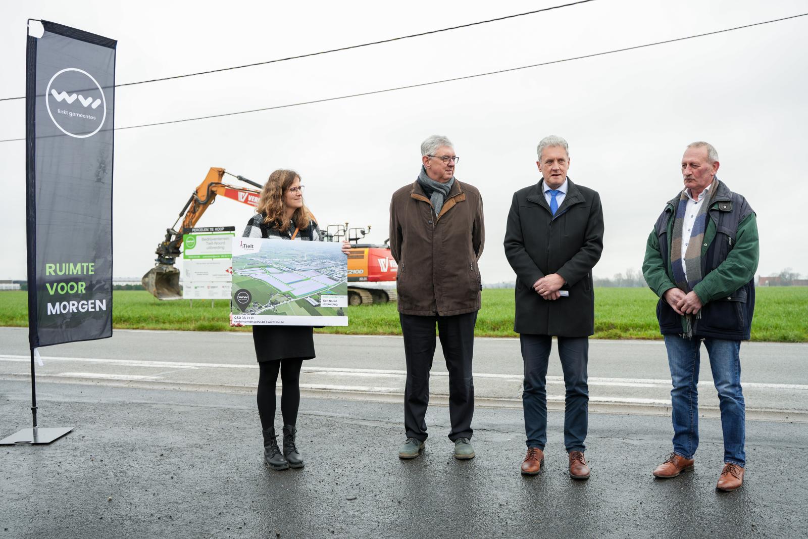 WVI ontsluit nieuwe bedrijvenzone van 38 hectare in Tielt - Made in