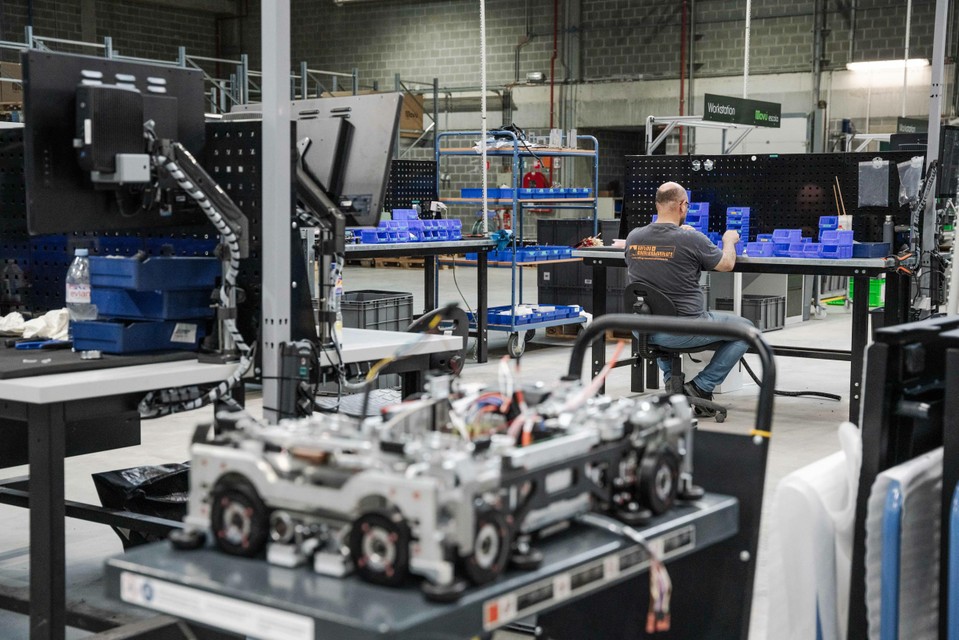 De magazijnier van de toekomst loopt op Belgische wieltjes, dankzij ...