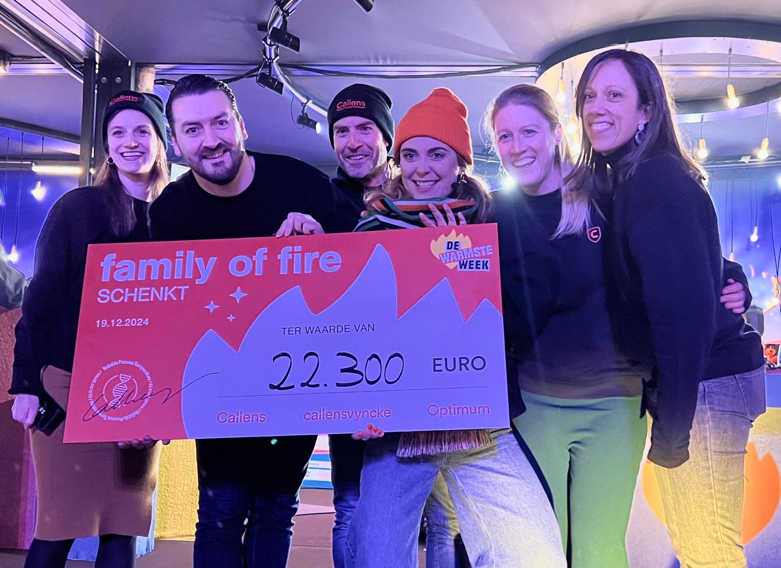 Callens maakte het tien weken lang warm voor de Warmste Week - Made in