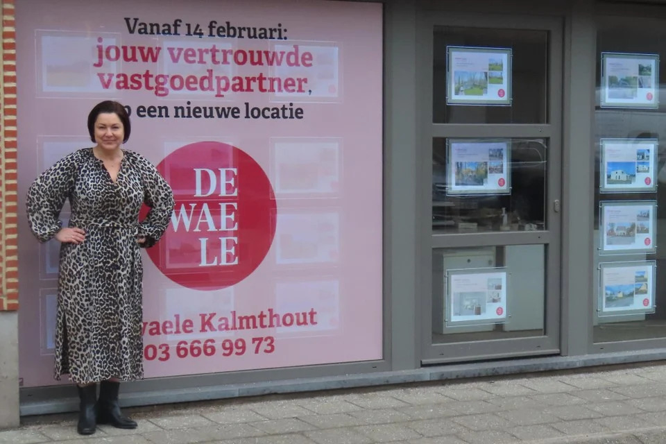 Vastgoedmakelaar Dewaele verhuist naar nieuw kantoor: “Vorig pand te ...
