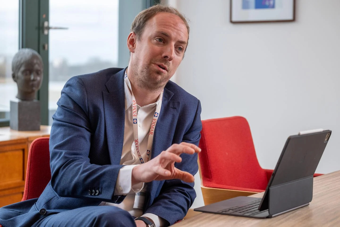 Carl-Antoine Saverys, topman van het Antwerpse bedrijf Exmar: “De ...