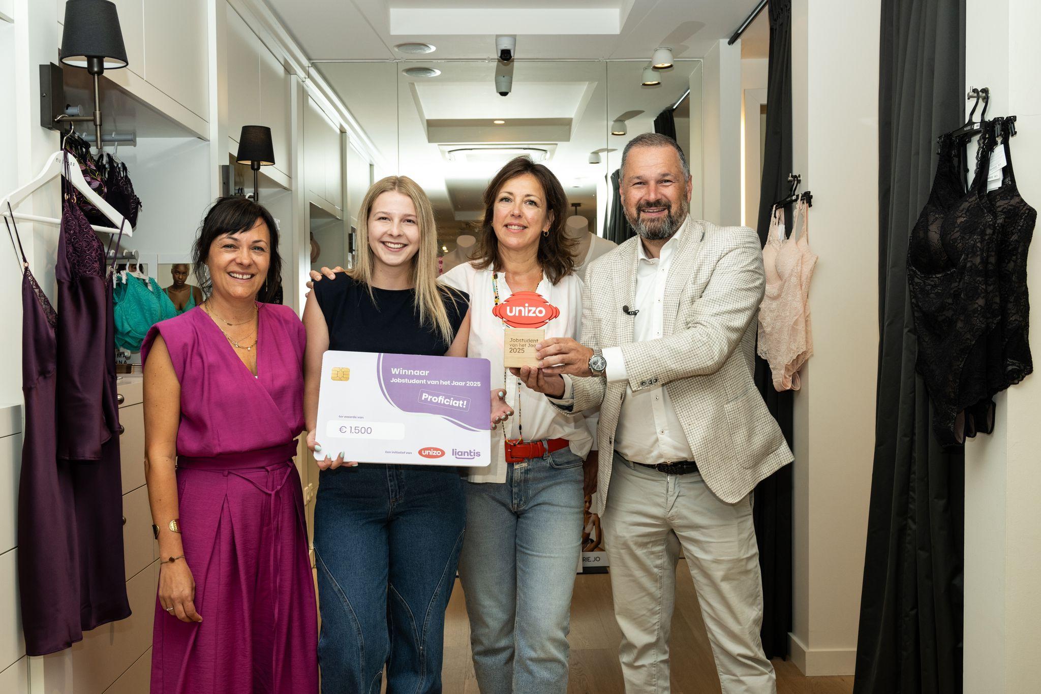 Jobstudent van het jaar werkt in Oost-Vlaamse lingeriewinkel - Made in