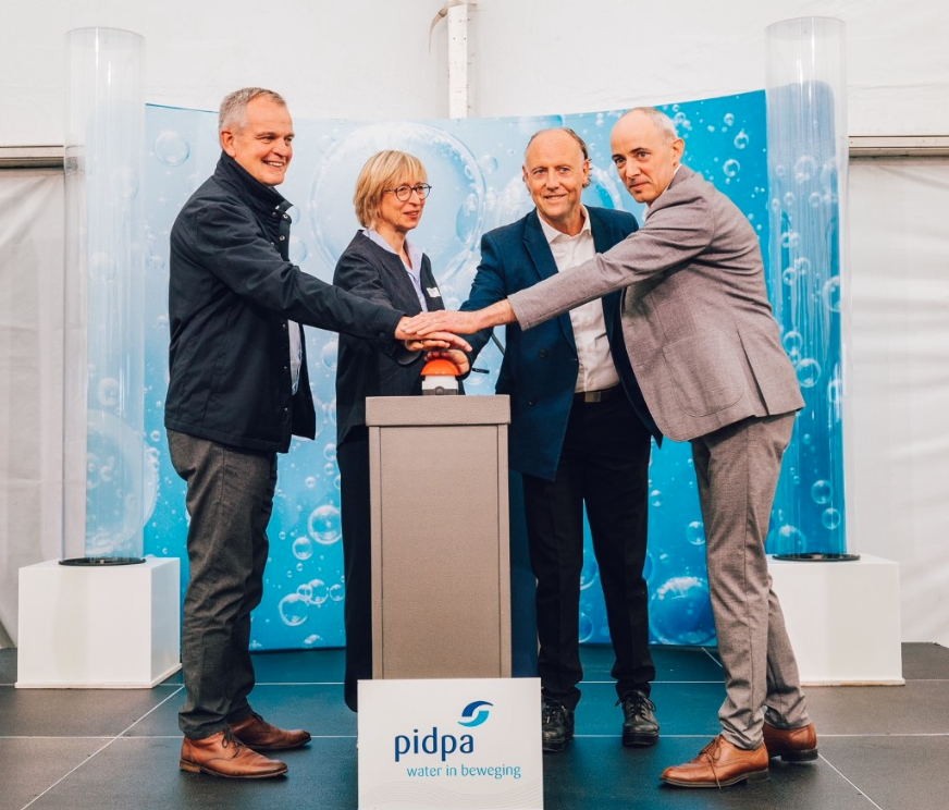 Pidpa opent nieuw waterproductiecentrum - Made in