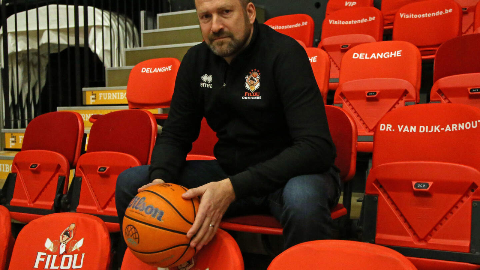 Jurgen Van Praet is manager af bij basketbedrijf en 'record maister' BC ...