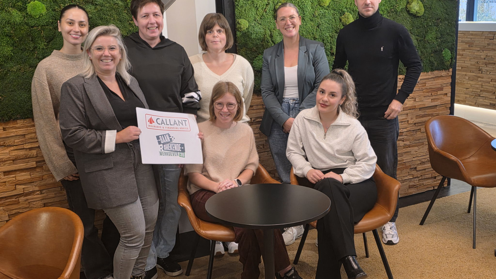 Callant krijgt erkenning als baanbrekende werkgever - Made in