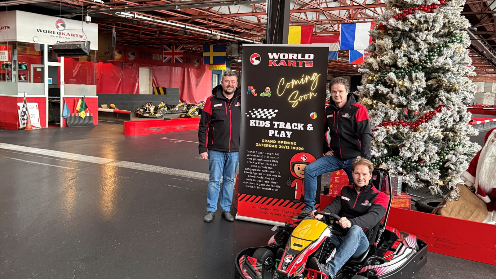 Nicolas en Jonathan Bert nemen strategische positie in bij Worldkarts ...