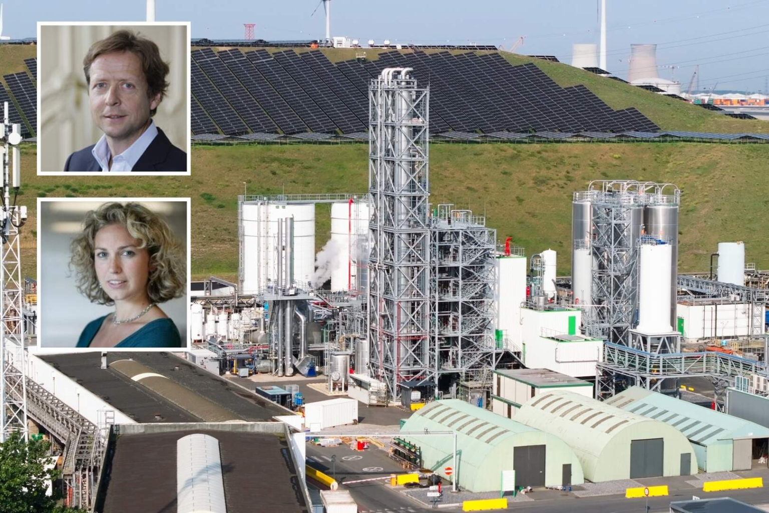 Ivan Pelgrims, CEO van Evonik op de industrietop in Antwerpen: “We ...