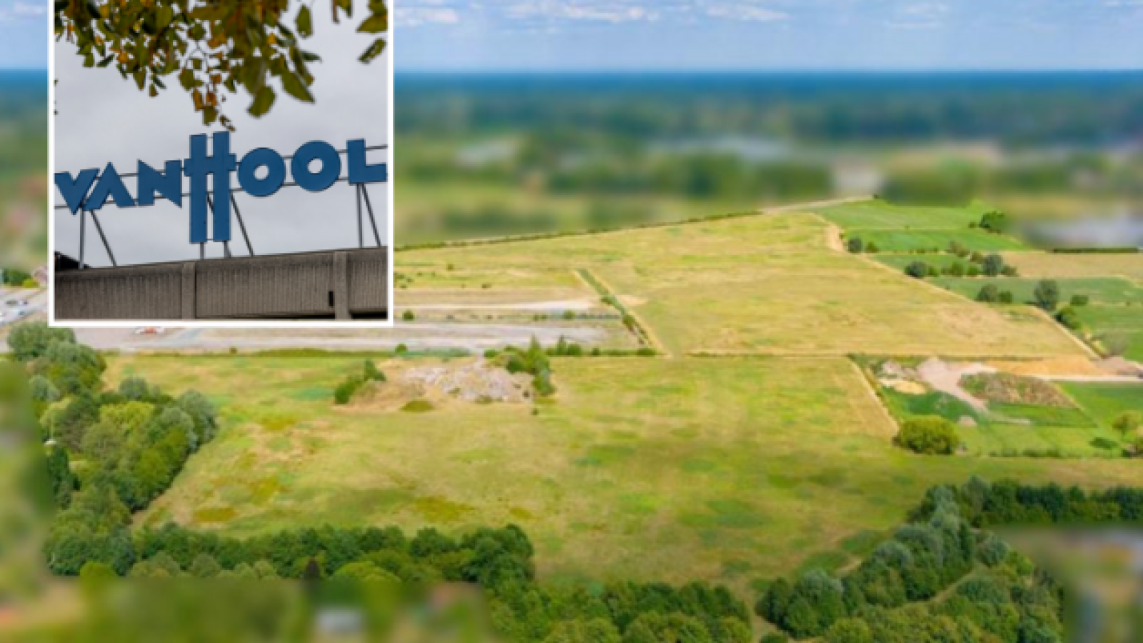 Vlaamse overheid grijpt naast Van Hool-gronden, 30 hectare geveild voor ...