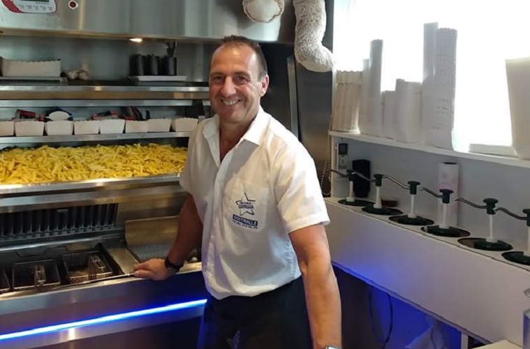 Luc Driesen is wereldrecordhouder frieten bakken - Made in