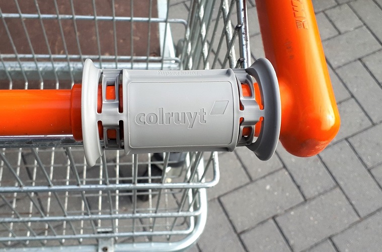Clics Toys uit Wuustwezel maakt winkelkarren Colruyt coronaproof - Made in