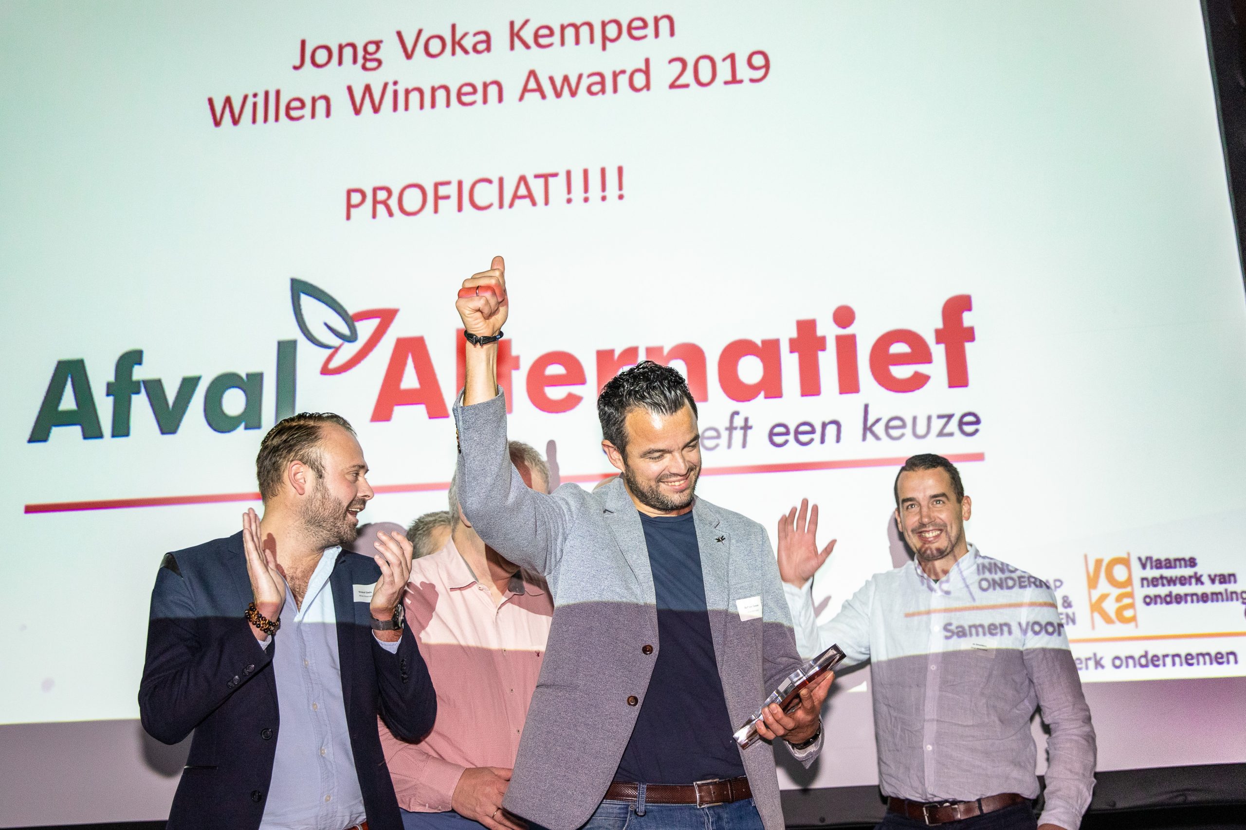 Willen Winnen Award voor Afval Alternatief - Made in