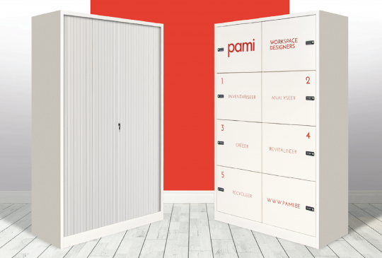 Pami maakt nieuwe lockers van oude kasten - Made in