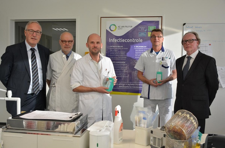 AZ Jan Palfijn is Europese krak in handhygiëne - Made in