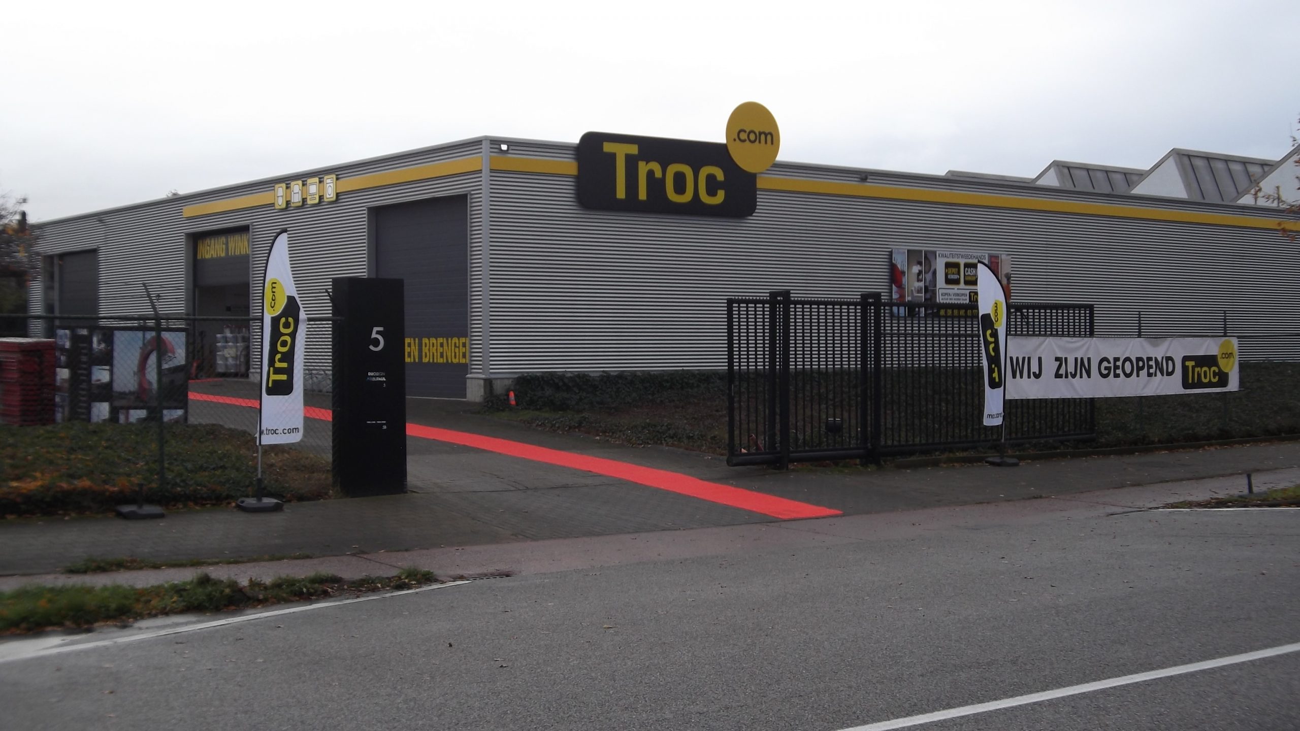 Troc.com Sint-Niklaas viert 1.400 dagen aan wegenwerken - Made in