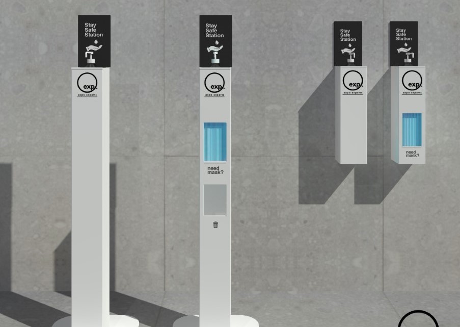 Stay Safe Station maakt handhygiëne makkelijk snel - Made in