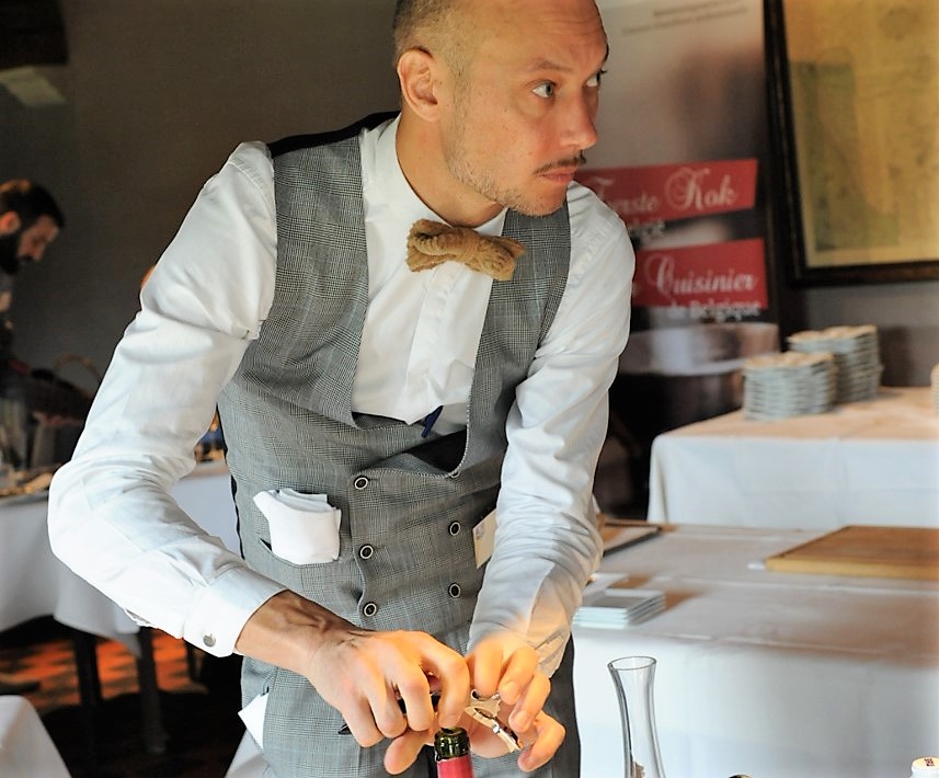 Andy De Brouwer (Les Eleveurs) Eerste Maître d'Hôtel 2019 - Made in