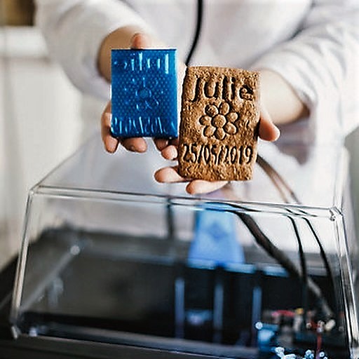 Bakkerij zet 3D-printer in voor gepersonaliseerde koekjes - Made in
