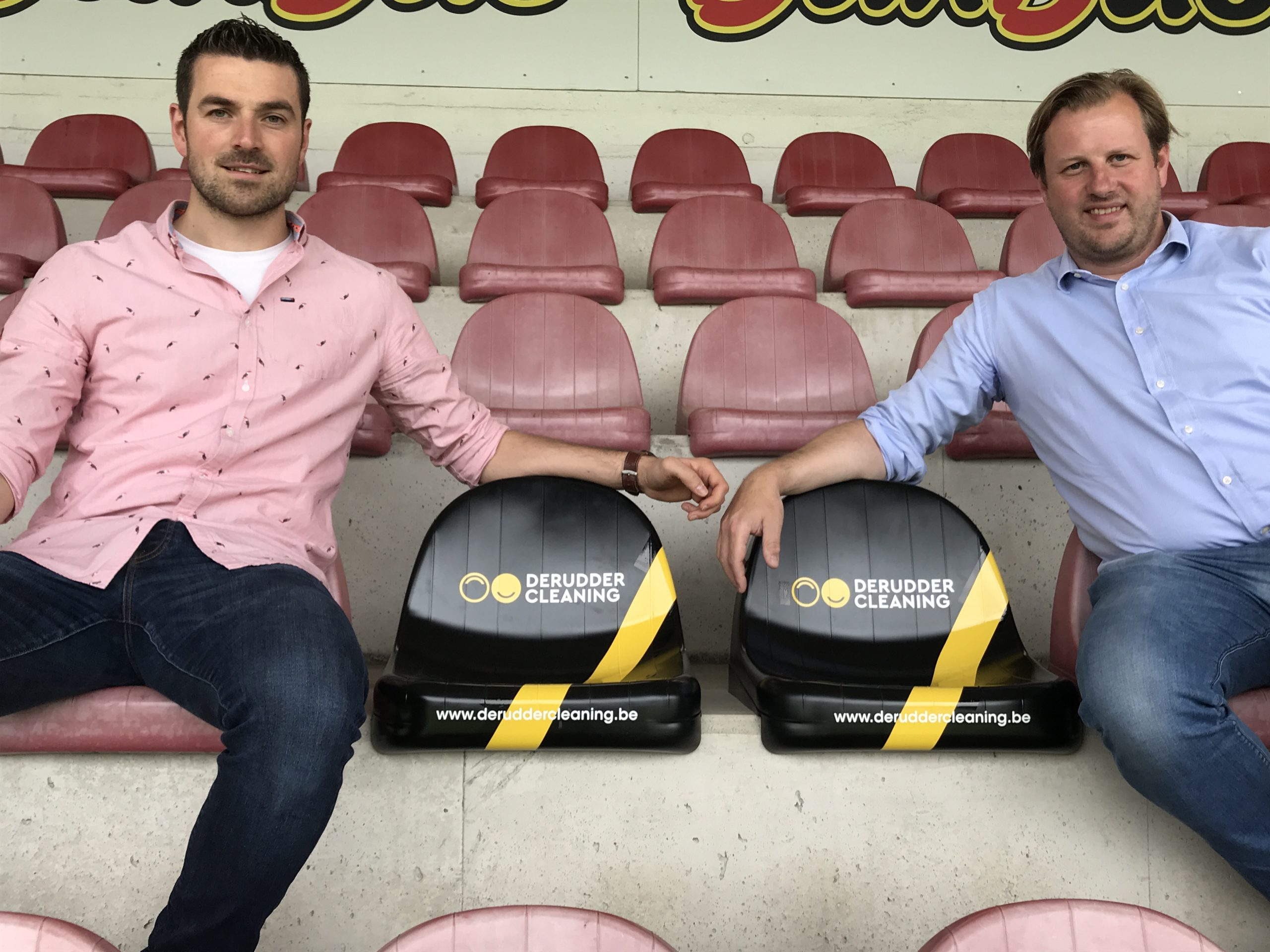 Derudder Cleaning bedenkt originele vorm van marketing bij KV Kortrijk ...